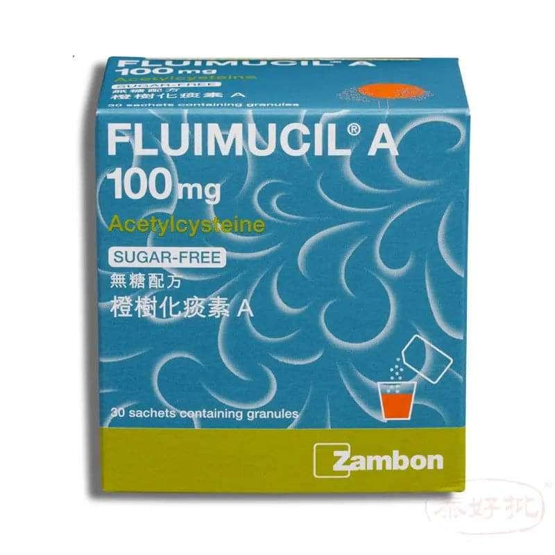 Fluimucil - Orange Tree A100 (Sugar Free) New Packaging 30 Packets ...
