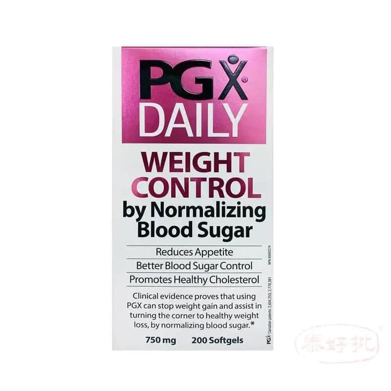 加拿大Webber Naturals PGX Daily專利健康減肥軟膠囊750mg(200粒) - 泰好批—網絡批發直銷